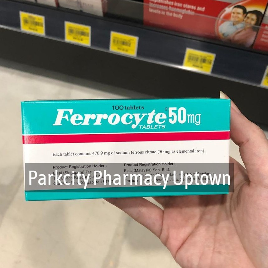 Ferrocyte 50mg Tablets 100s 3554 | Shopee Malaysia
