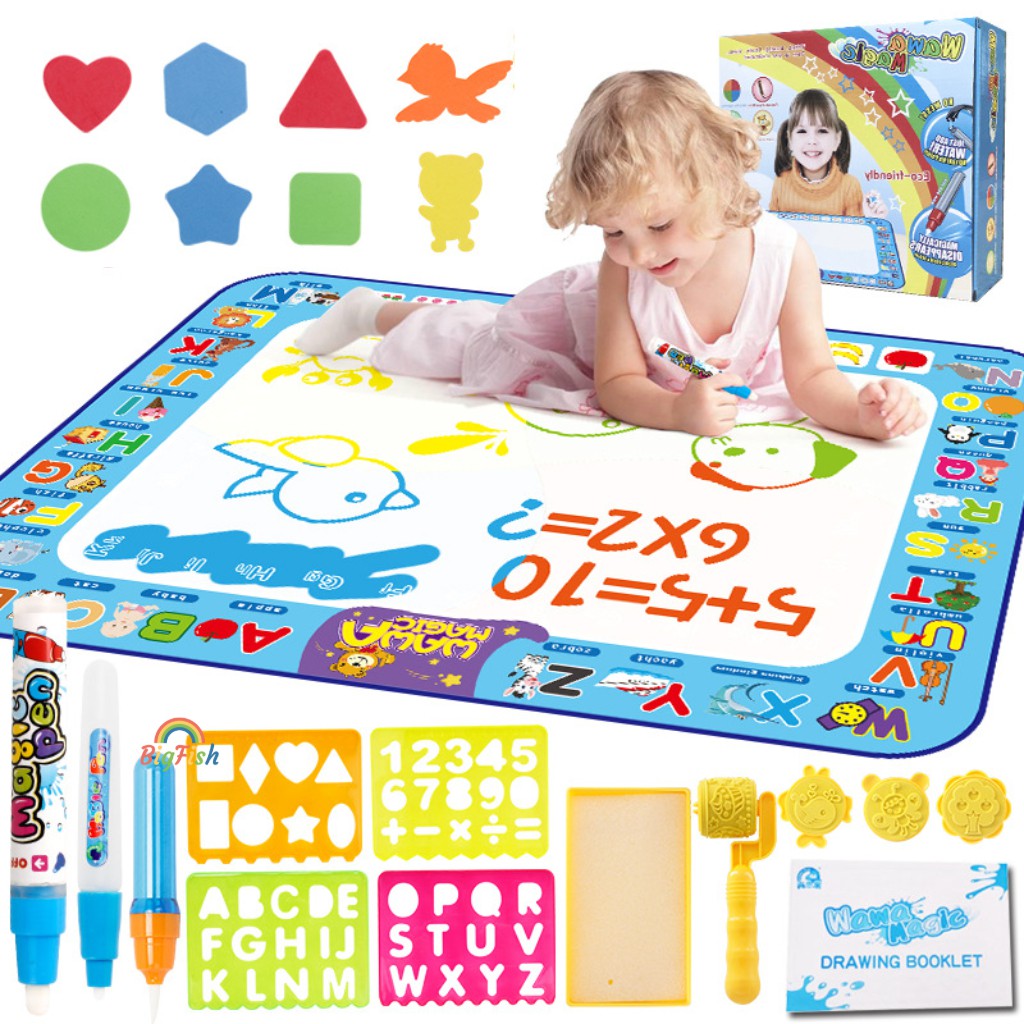 Aqua Doodle Mat Magic Drawing Mat Water Drawing Mat Doodle Painting Mat ...