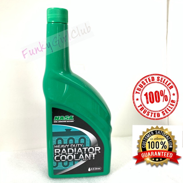 NASA HEAVY DUTY RADIATOR COOLANT 0.5L (Green) | Shopee Malaysia