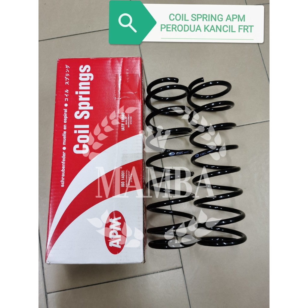 COIL SPRING PERODUA KANCIL 660,850 FRONT & REAR APM | Shopee Malaysia