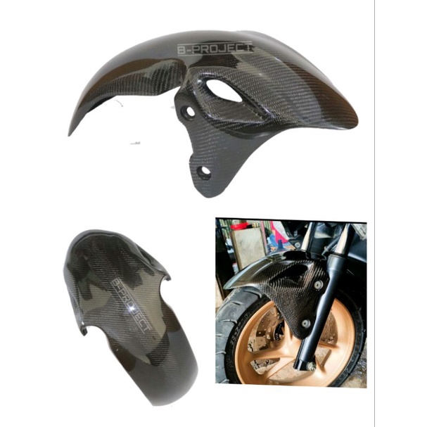 Original nmax new/old carbon kevlar front fender | Shopee Malaysia