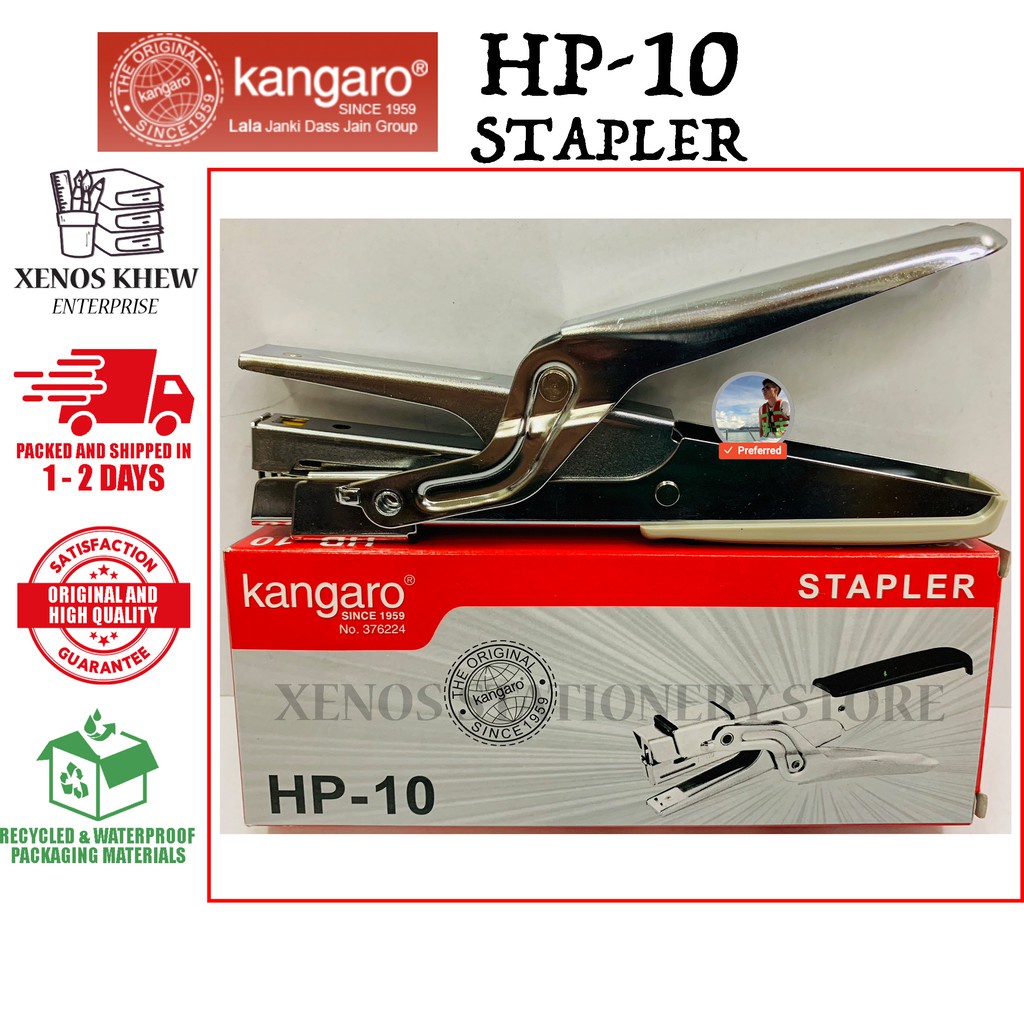 KANGARO HP-10 STAPLER PLIER STAPLER HP10 (READY STOCK / 100% ORIGINAL ...
