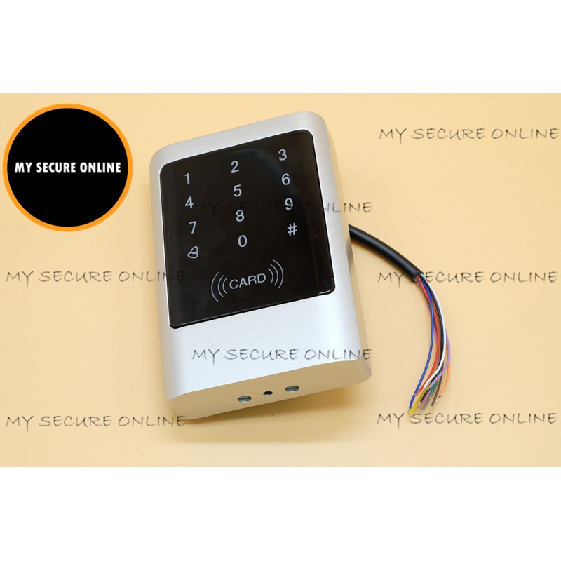 Door Access Weatherproof Keypad Controller / DA-116 Standalone RFID Access Controller Panel ...