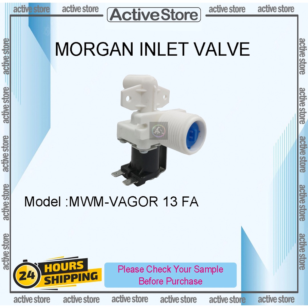 Morgan Washing Machine Water Inlet Valve MWM-VAGOR 13 FA | Shopee Malaysia