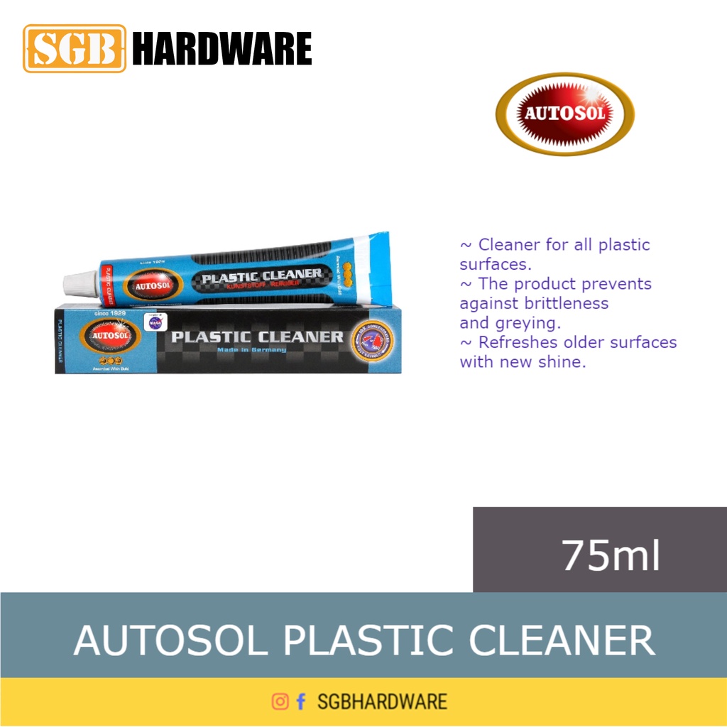 Autosol Plastic Cleaner 75ml UP | Shopee Malaysia