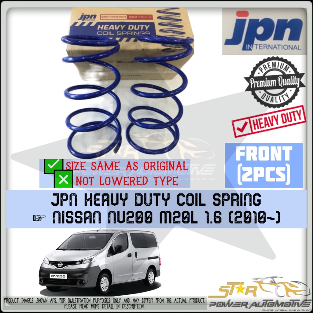 JPN INTERNATIONAL Nissan NV200 M20L 1.6 (2010~) Heavy Duty Original ...