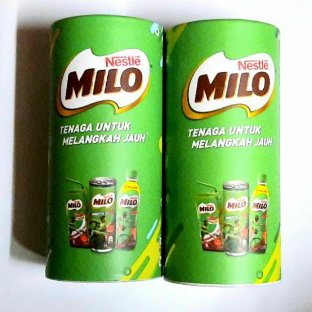 NESTLE MILO TISSUE PAPER IN ROUND CONTAINER (SPECIAL EDITION) | Shopee ...