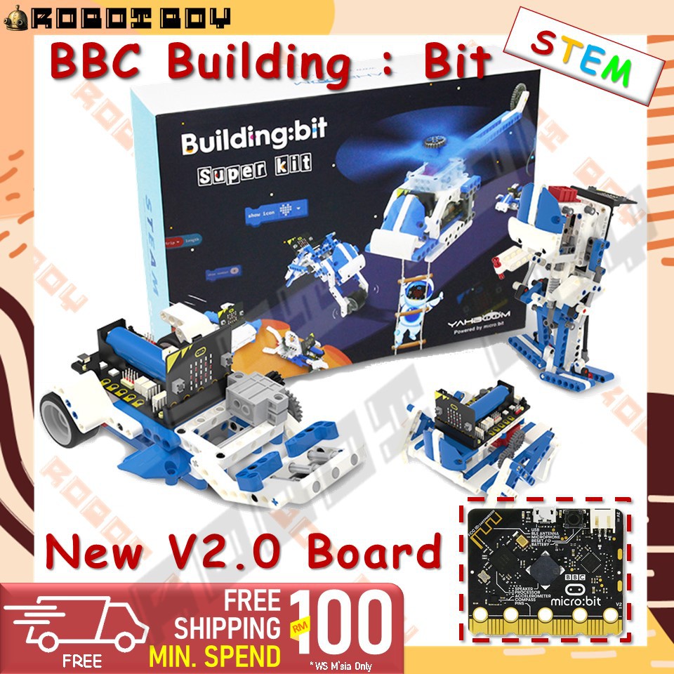 🔥Ready Stock🔥BBC Buildingbit v2/Building:bit/Microbit v2/Micro:bit V2.0 ... 🔥Ready Stock🔥BBC Buildingbit v2/Building:bit/Microbit v2/Micro:bit V2.0 ...