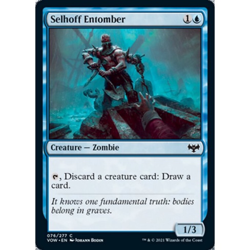 Selhoff Entomber | [VOW][C][{1}{U}][Creature][MTG Singles] | Shopee ...
