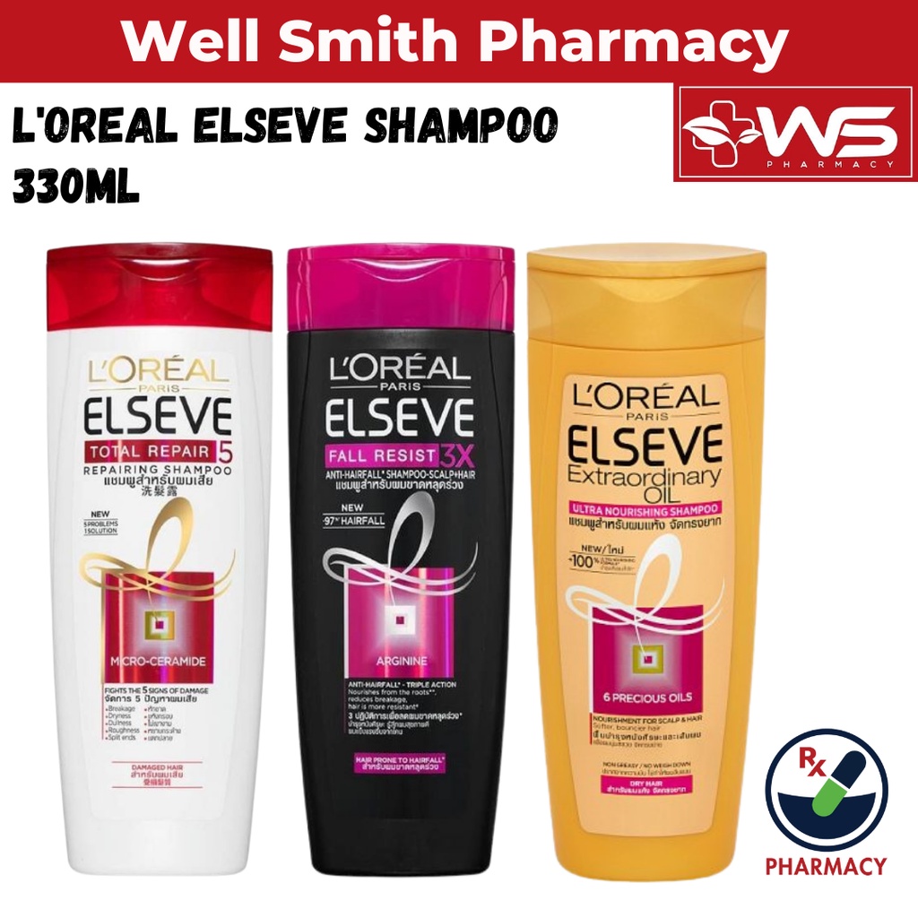 Loreal Paris Elseve Shampoo 330ml - Ready Stock | Shopee Malaysia