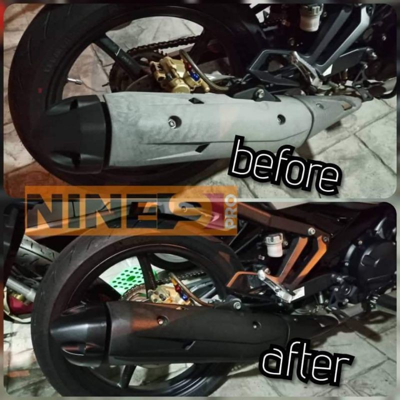 pengilat plastik hitam yang sudah pudar.-motor-kereta-plastik-plastik ...