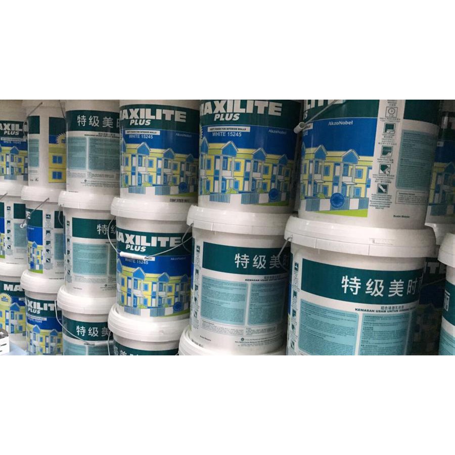 MAXILITE PLUS EMULSION PAINT 18L DULUX | Shopee Malaysia