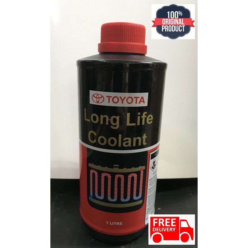 TOYOTA LONG LIFE COOLANT 1L FROM TOYOTA MALAYSIA (100% ORIGINAL) | Shopee Malaysia