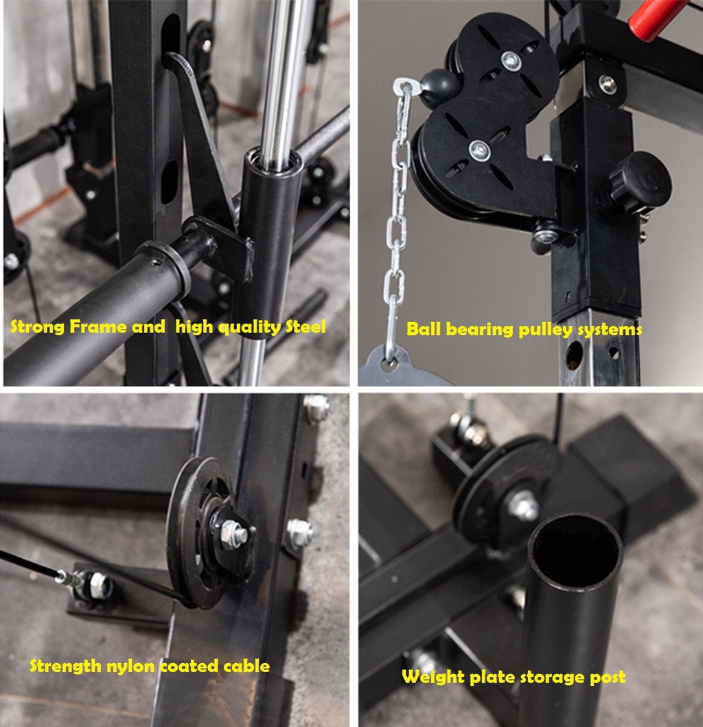 🔥ADSPorts J009 Multi-Station Commercial Workout Exercise Machine Power ...