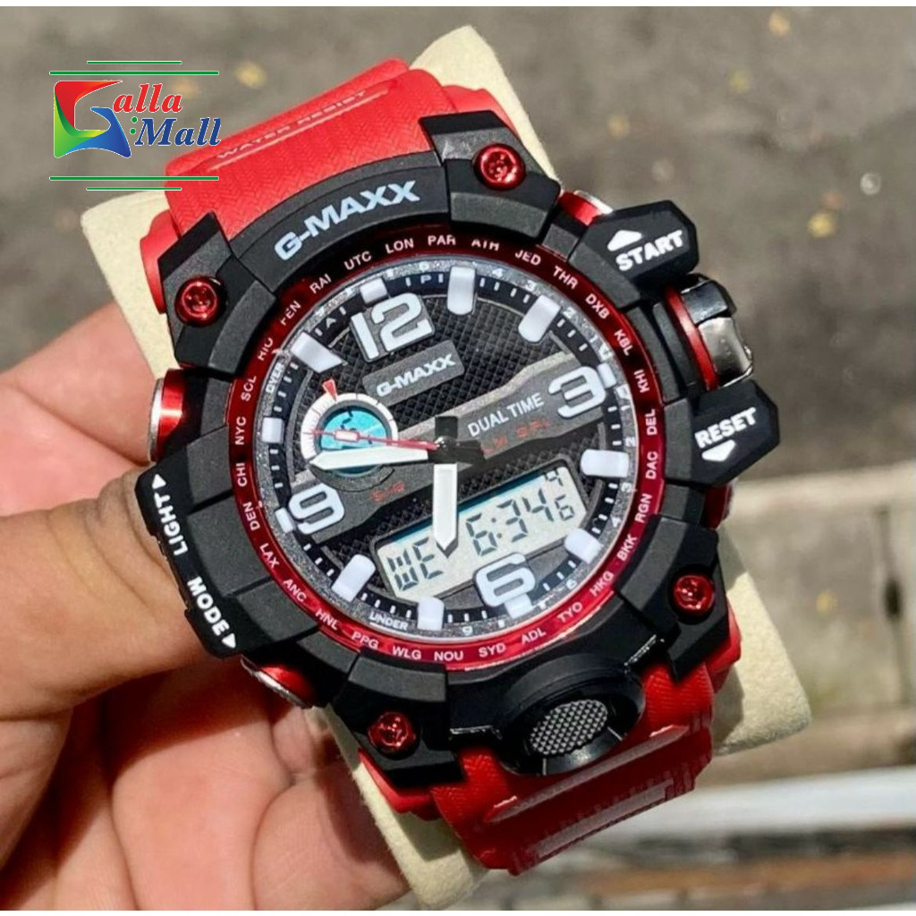 NEW ARRIVAL G-MAXX MUDMASTER SPORTS ANALOG-DIGITAL WATCH WATERPROOF 100 ...