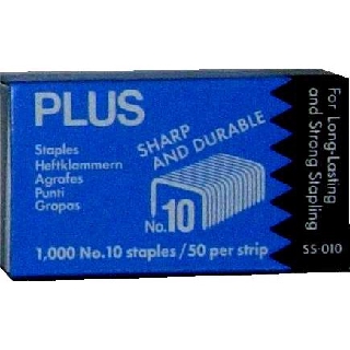 【PLUS】Staple Bullet / Ubat Stapler / Dawai Kokot No.10 SS-010 (1 Small ...