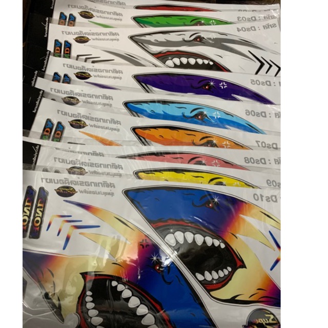 EX5 DREAM FI/SUPERCUB BODY STICKER CUSTOM THAILAND | Shopee Malaysia