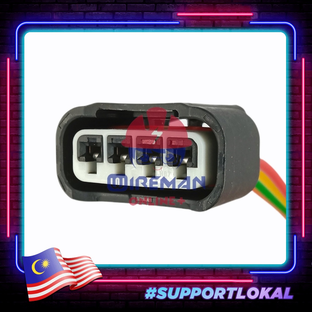 4 Pin Toyota Vios Altis Camry Estima Alphard Ignition Plug Coil Socket ...