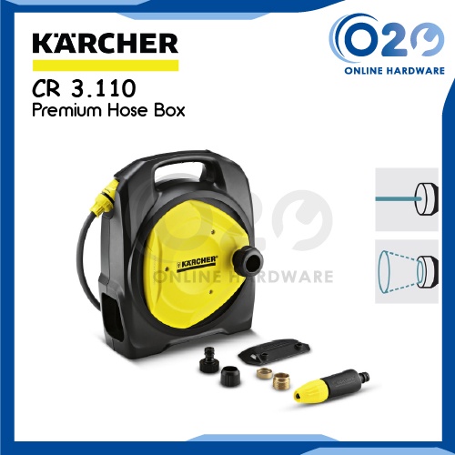Karcher Hose Reel Compact CR 3.110 Garden Hose Reel Water Hose Wayar ...
