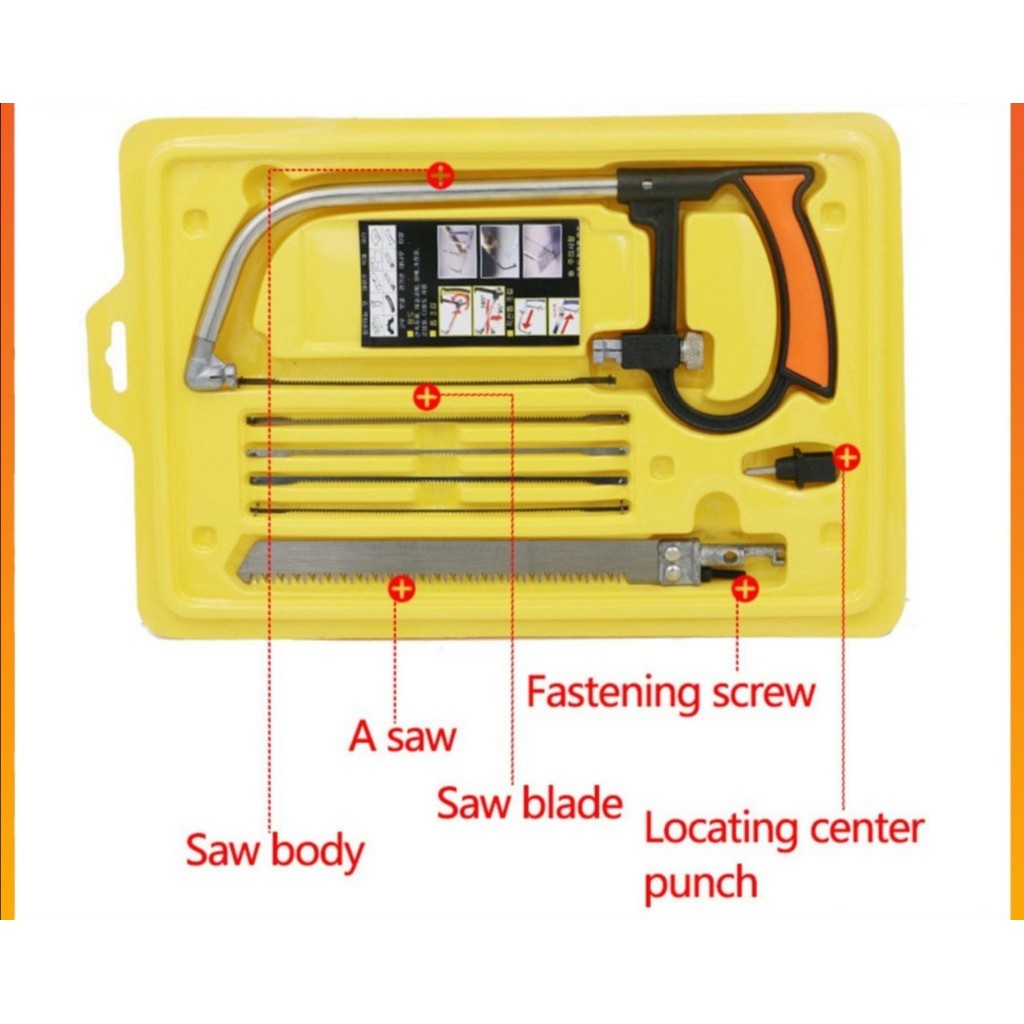 {Ready Stok} 8 in 1 Multifunction Mini Saw Hacksaw Hand Saw Magic Saw ...