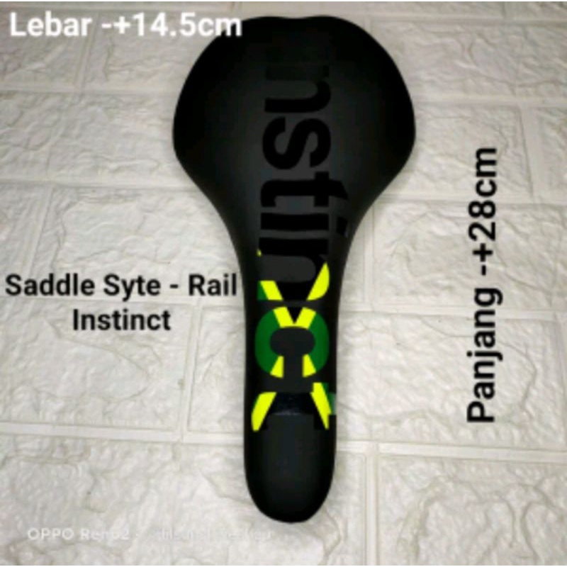 Saddle Syte ST-RAIL Instinct G134-4 JAMAICA RoadBike Fixie MTB Racing ...