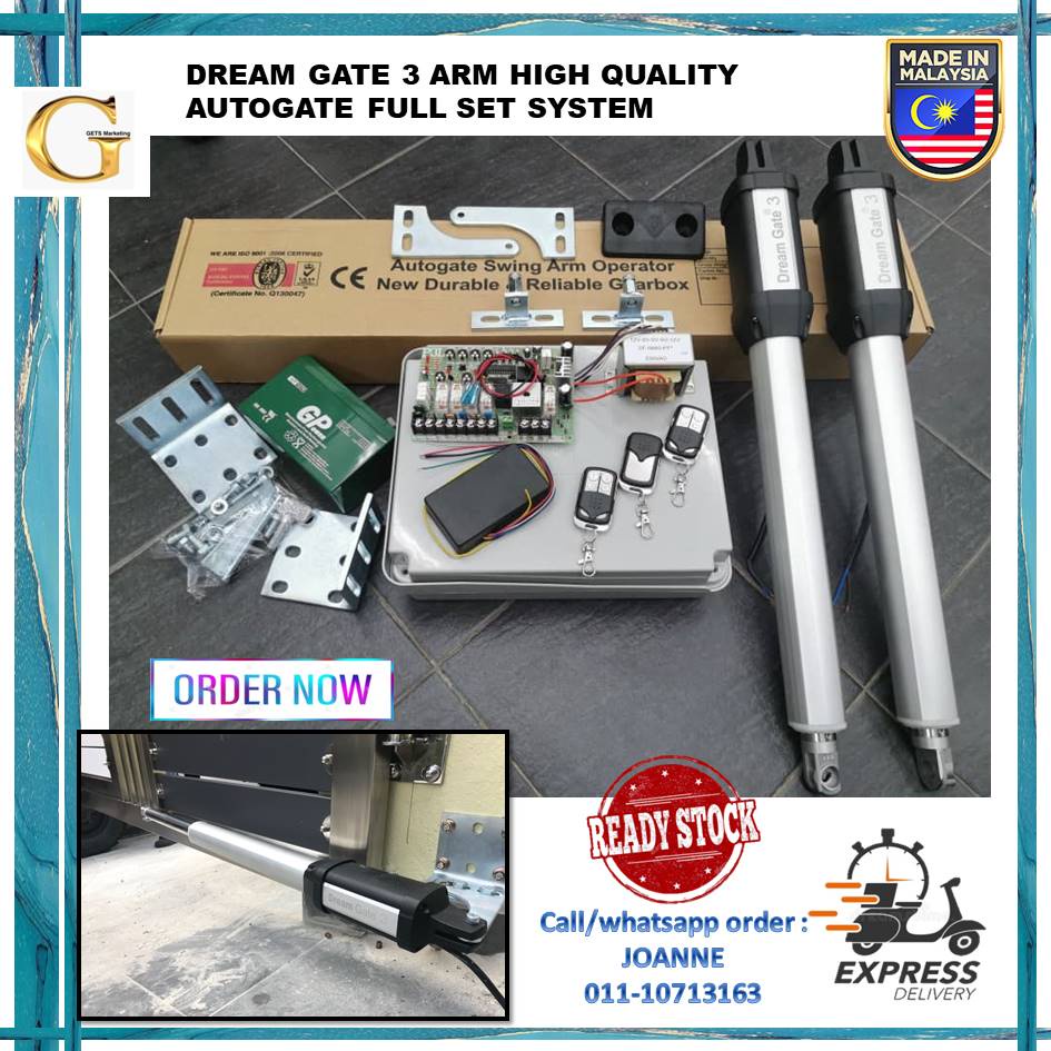 Dream Gate 3 Arm moto autogate system Folding/Swing type HIGH QUALITY ...