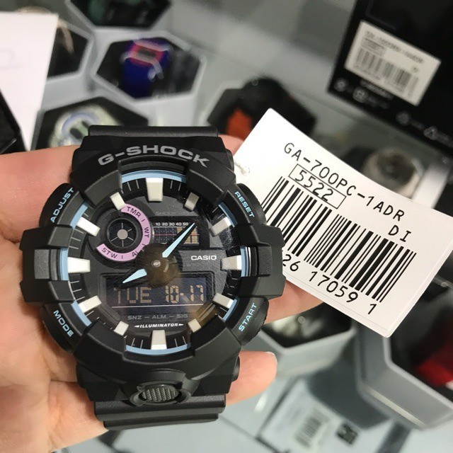 Casio G-Shock GA700 GA-700-PC-1ADR - Pastel Colour Series | Shopee Malaysia