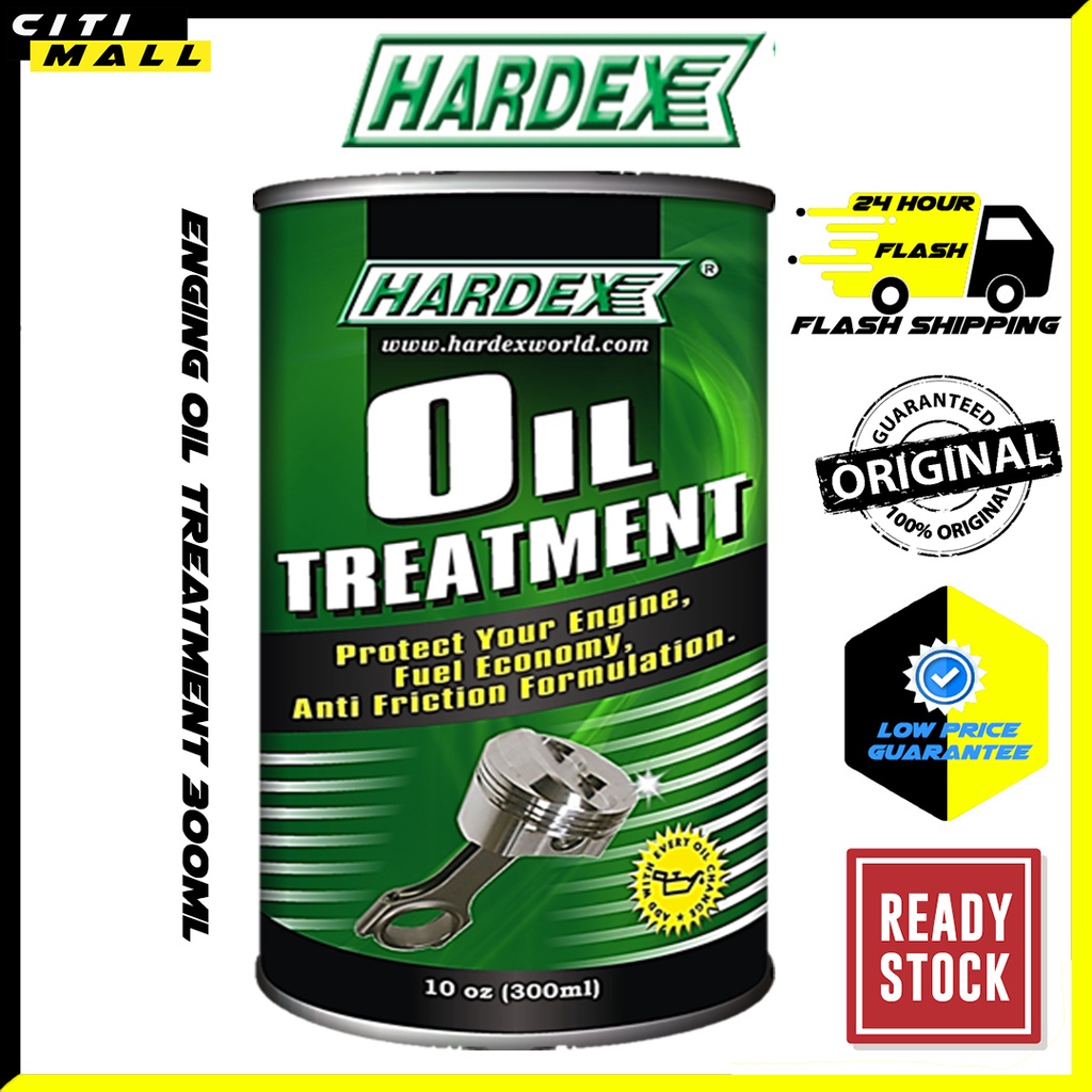 HARDEX HOT8000 oil treatment motor car lori kereta 300ml | Shopee Malaysia