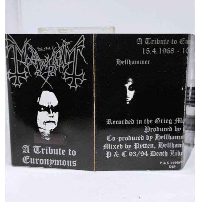 Used Cassette - The True Mayhem - A Tribute to Euronymous 1993/1994 ...