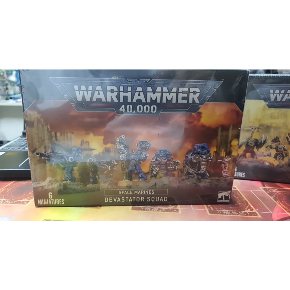 WARHAMMER / GAMESWORKSHOP / 40K / SPACE MARINES / DEVASTATOR SQUAD ...