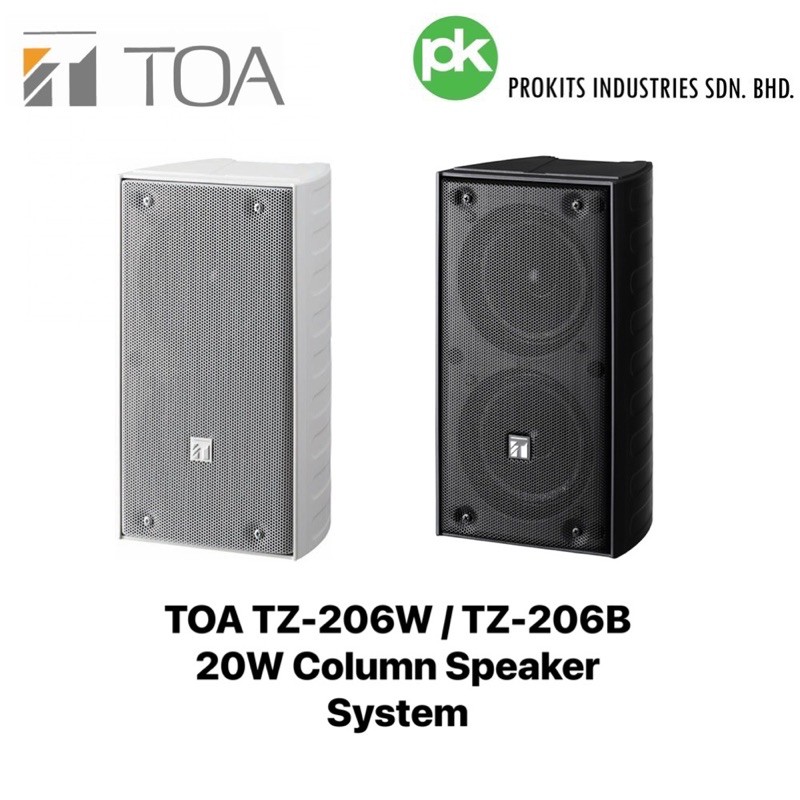 TOA TZ-206 20W Column Speaker System (1Pc) | Shopee Malaysia