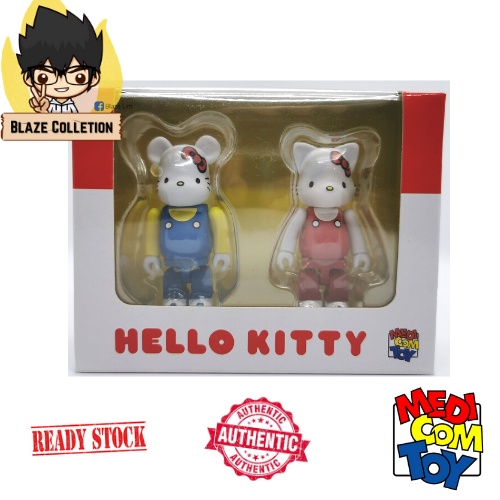 Bearbrick Hello Kitty & Nyabrick 100% Set | Shopee Malaysia