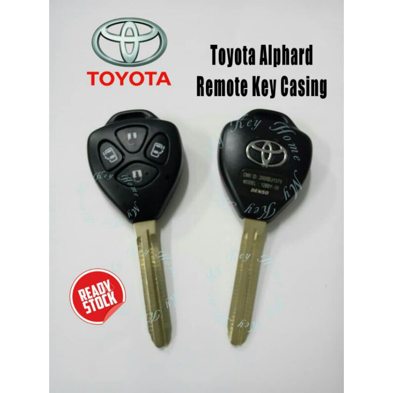 Toyota Alphard Remote Key Casing | Shopee Malaysia