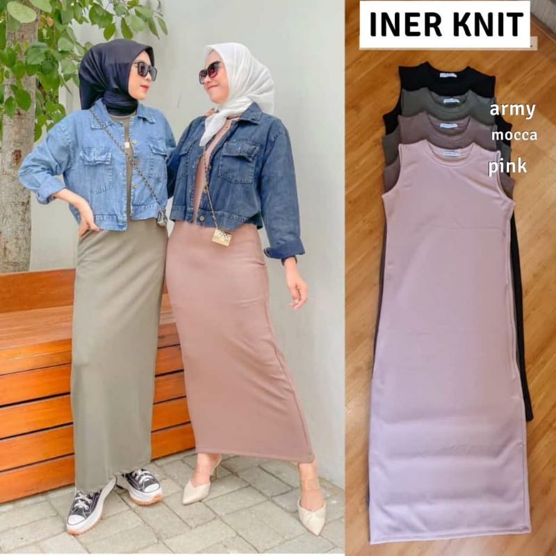 INNER DRESS SPAN KNIT BY MISHA LABEL | Shopee Malaysia