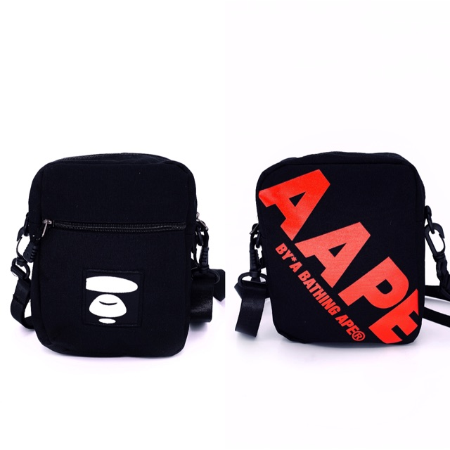 AAPE Japan Fashion Man Sling Bag | Shopee Malaysia