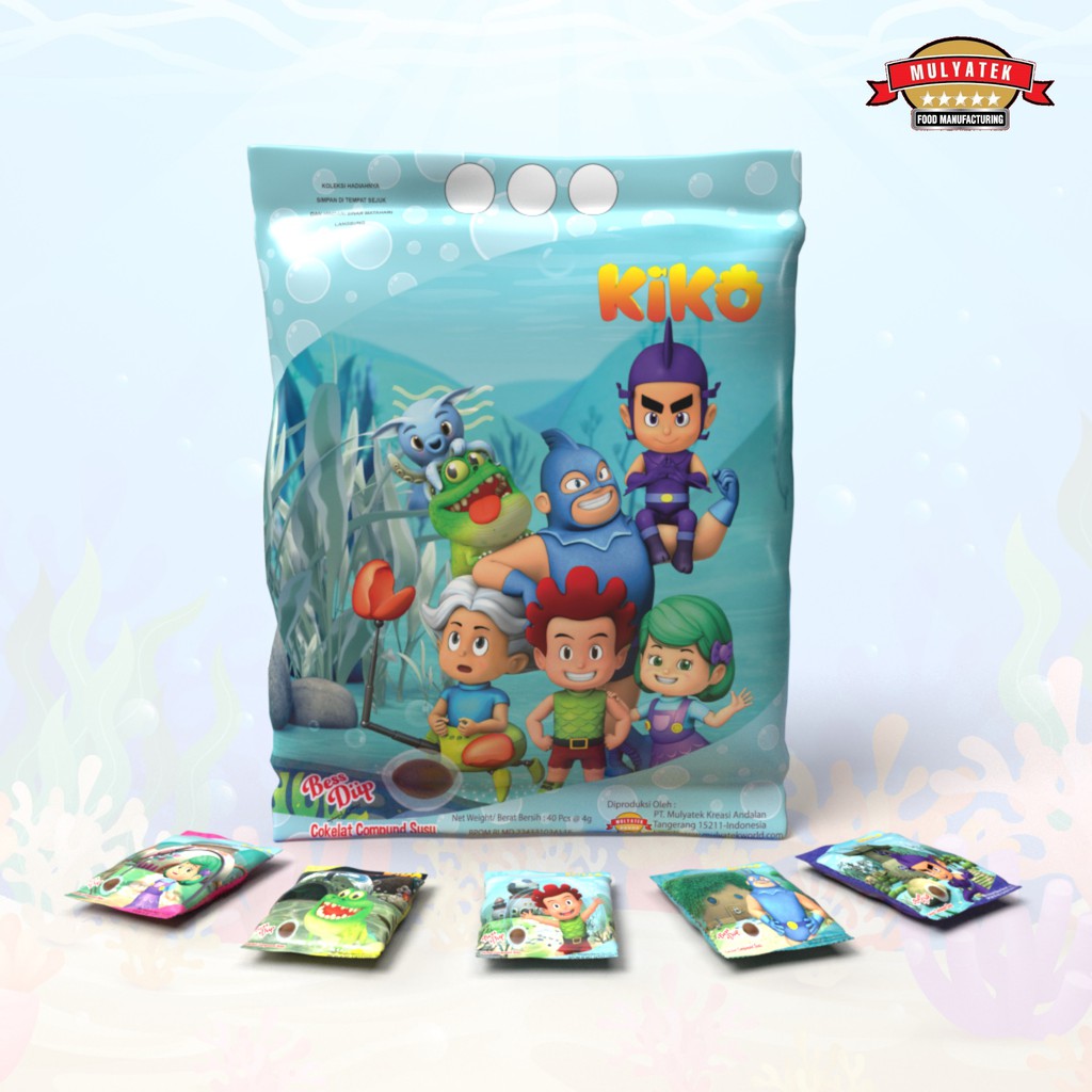 Kiko Crispy Chocolate Snack Round Chocolate Snack, 40 pcs | Shopee Malaysia