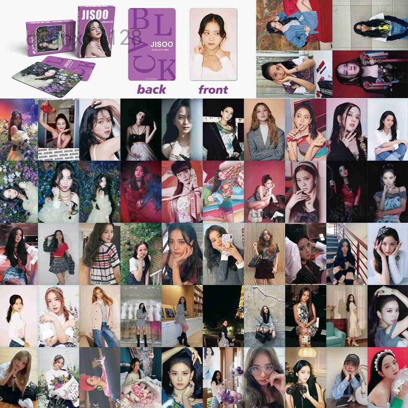 Qianxi1128 55Pcs/Set Kpop BLACKPINK Lomo Card Lisa Jennie Rose Jisoo ...