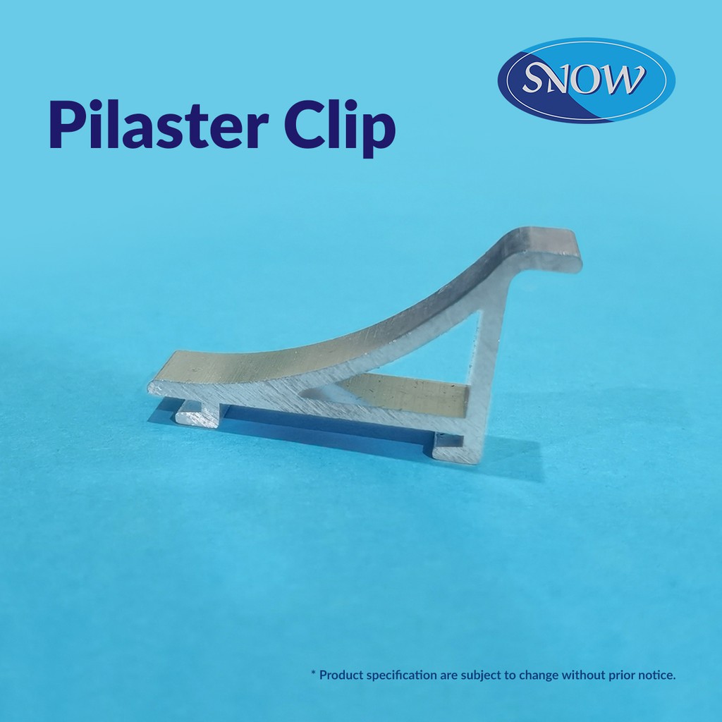 SNOW PILASTER CLIP FOR CHILLER/ FREEZER COATED SHELF | Shopee Malaysia