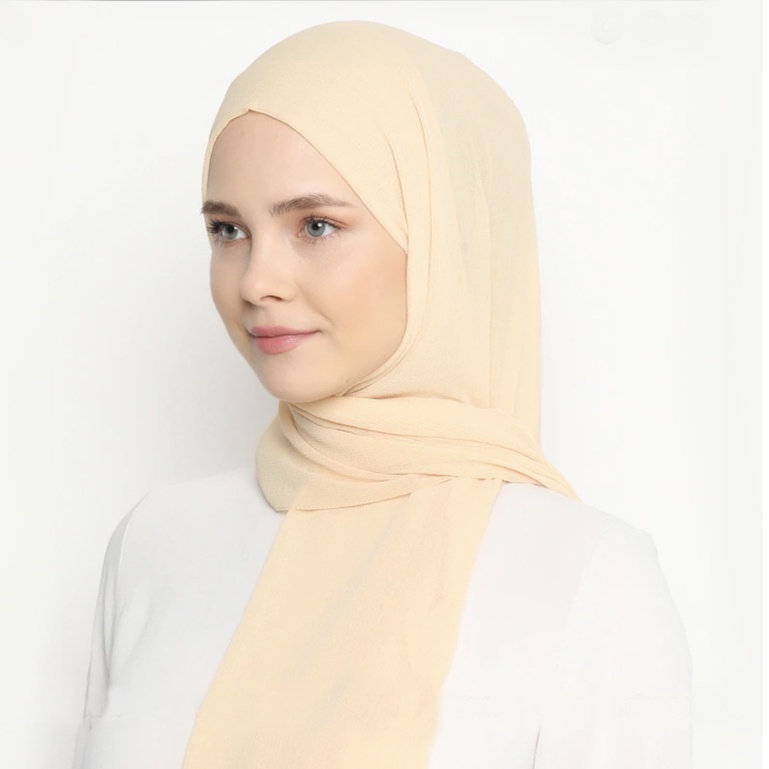 Shawl Putih shawl Off White Cream Nikah Tudung Tunang Akad Nikah Kahwin ...