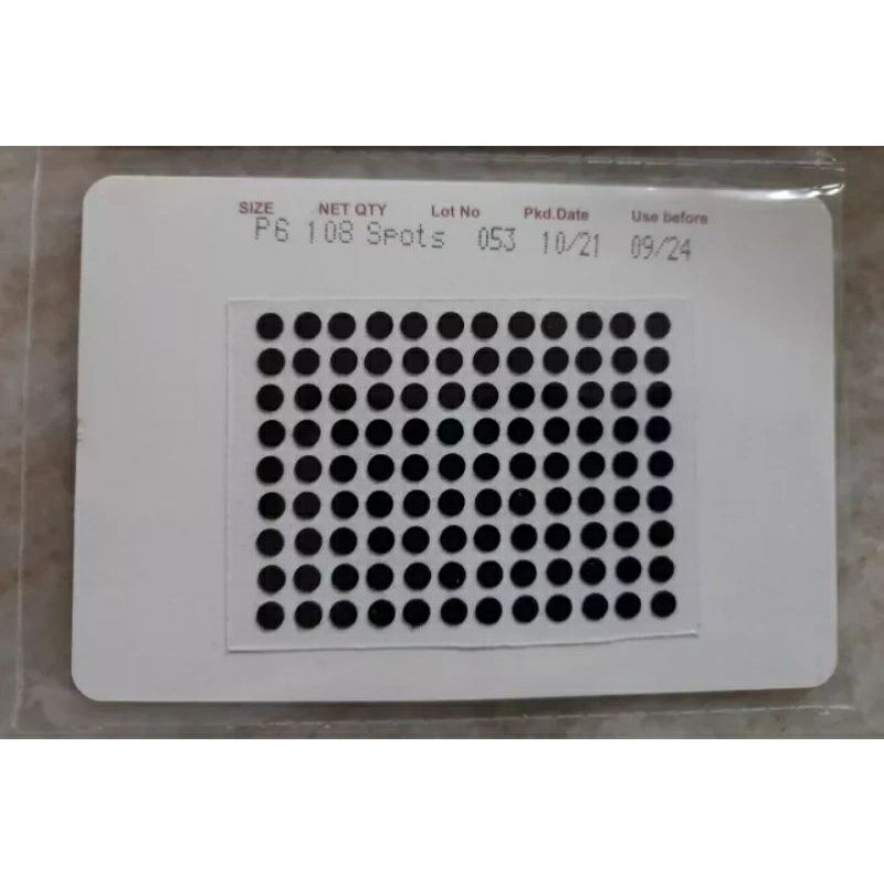 Shilpa, Sun Gold & Eyetex Pallavi Bindi/Pottu Sticker (Black/Deep Red ...