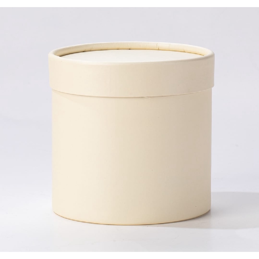 ROUND Flower Box with Cover match Acrylic Bobo / Surprise Delivery Box ...