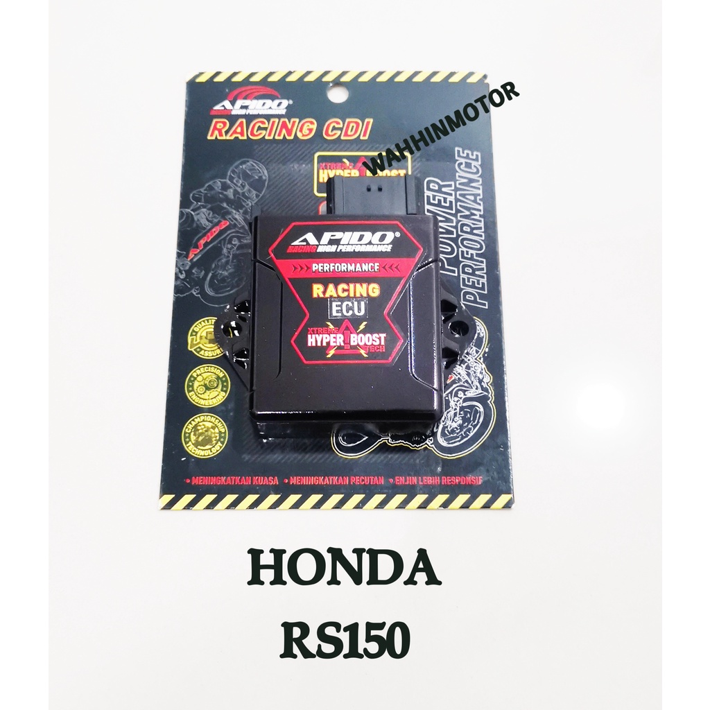 HONDA RS150 HYPER BOOST 8 STEP MODE PROGRAMABLE ADJUSTABLE RACING ECU ...