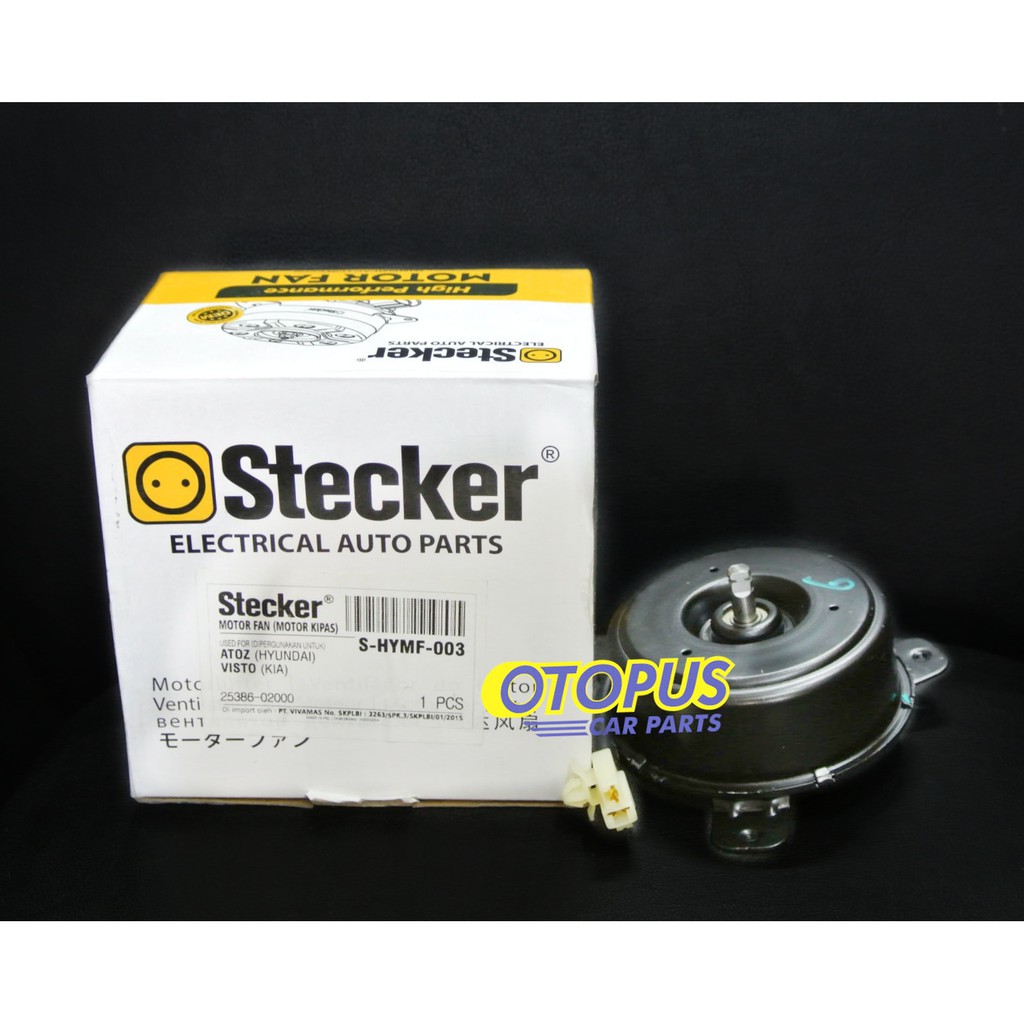 Hyundai Atoz Visto 2000-2004 25386-02000 Radiator Fan Motor Atoz Visto ...