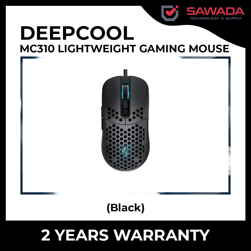 DEEPCOOL MC310 LIGHTWEIGHT GAMING MOUSE (Black) | Shopee Malaysia