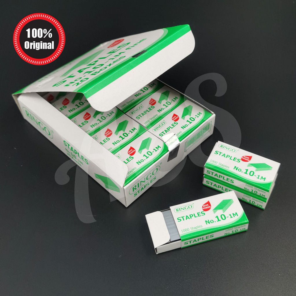 RINGO Staples 10-1M (20 Box) | Shopee Malaysia