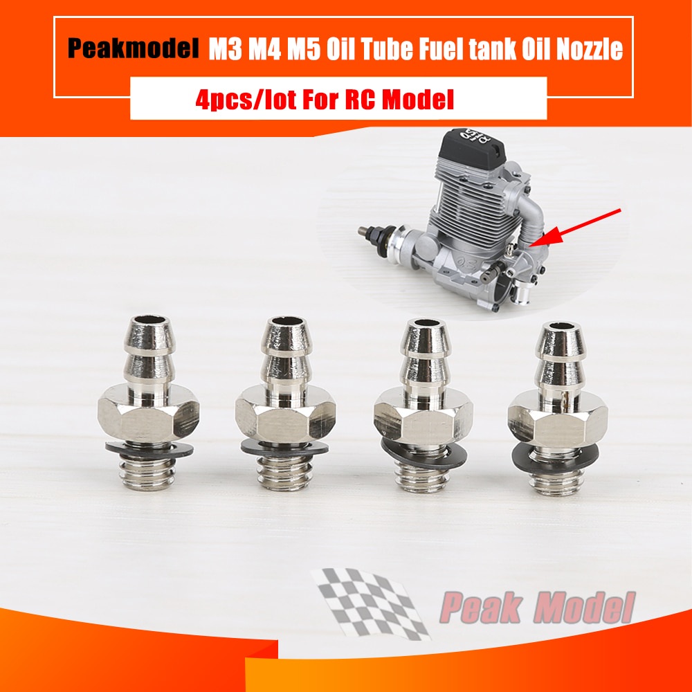 Oil Tube Fuel tank Oil Nozzle For RC Gasoline Drone Aeromodel Engine ...