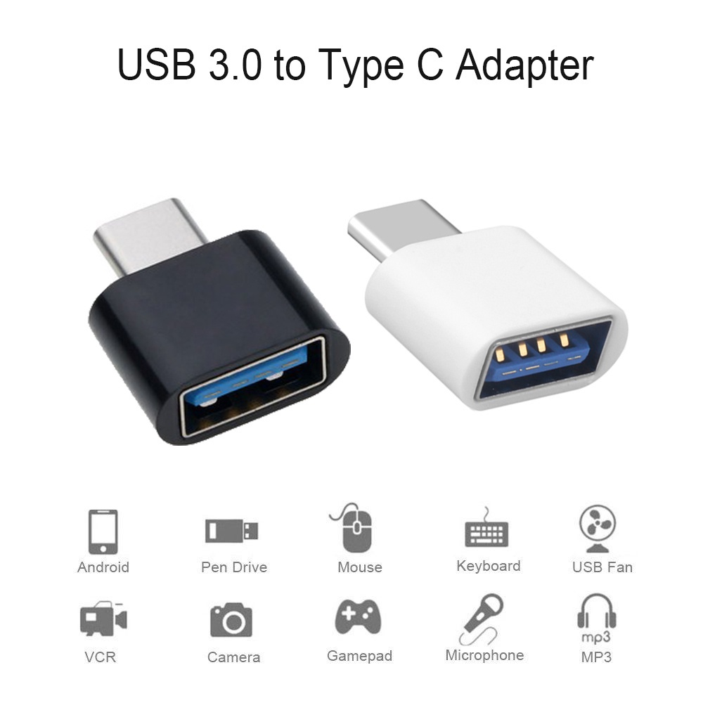 OTG Cable Adapter USB 3.0 To Type-C USB-C OTG Converter USB Female To ...