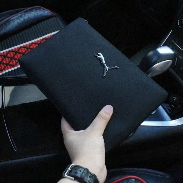 Puma Brand Man Canvas Clutch Bag | Men's Puma Travel Portable Pouch Bag ...
