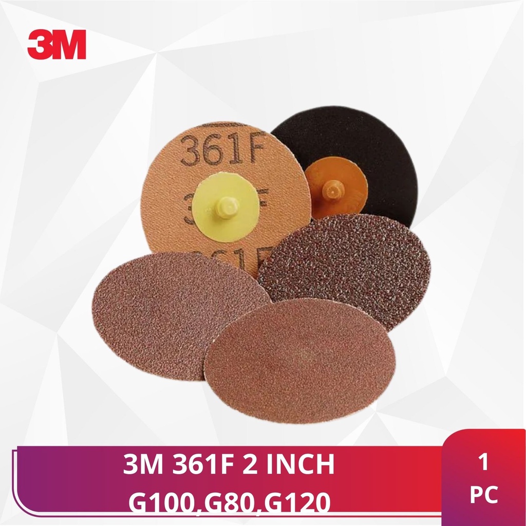 3M Roloc Disc 361F (2 inch G100,G80,G120) | Shopee Malaysia