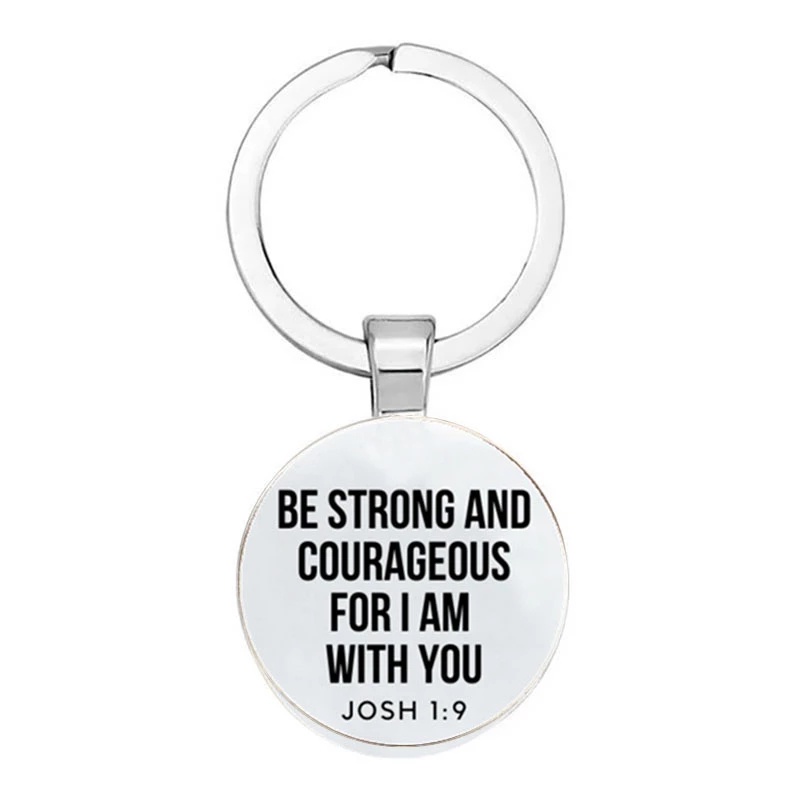 New Bible Verses Key Chain Faith Key Ring Bible Christian Jewelry ...